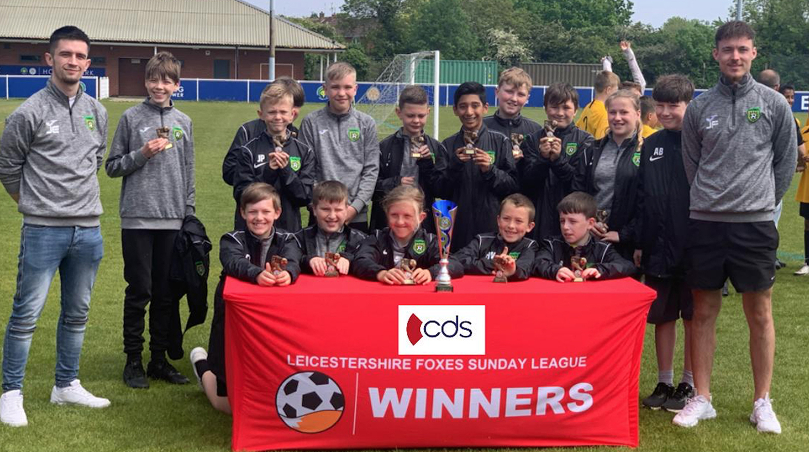 CDS renews football team sponsorship deal following league victory - CDS